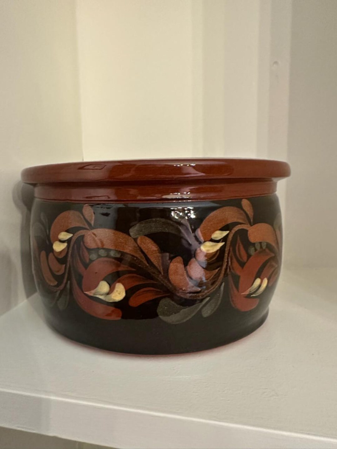 Eldreth Pottery Redware Bowl - Etsy