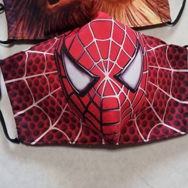 Spiderman Kids Face Mask - Etsy