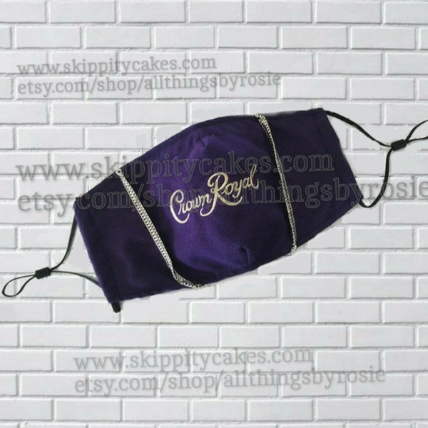 Crown Royal Face Mask - Etsy