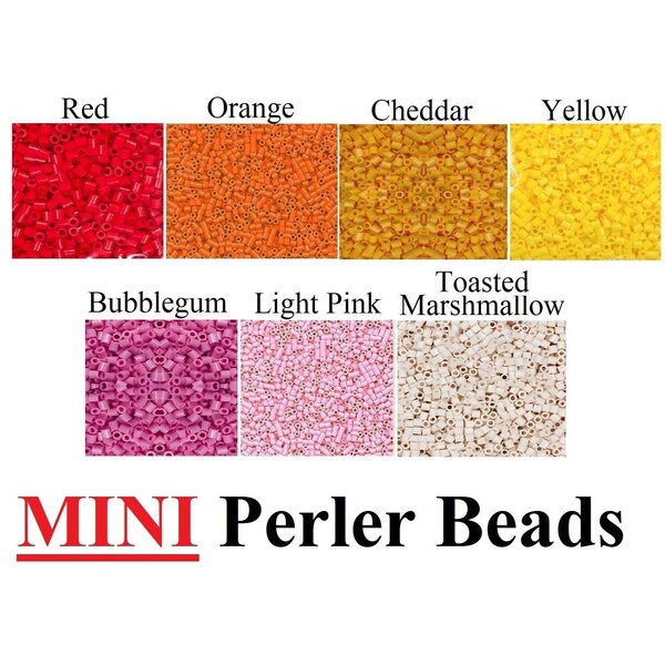 Mini Perler Beads - Etsy