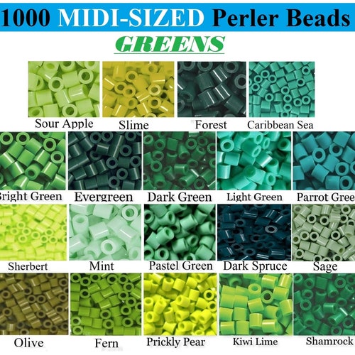 1000 Perler Beads Perler Melting Beads Bulk Perler Bead - Etsy