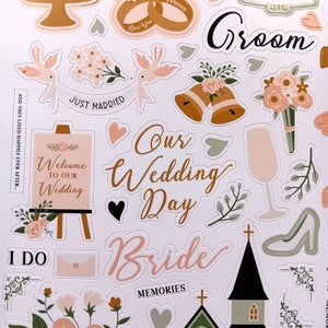 Marry Me Stickers, 12"x12" Sticker, Cardstock Stickers, Anniversary ...