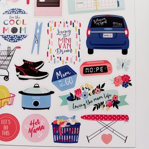 I Am MOM Stickers, Gifts for Mom, Cardstock Stickers, 12 Inch Stickers ...