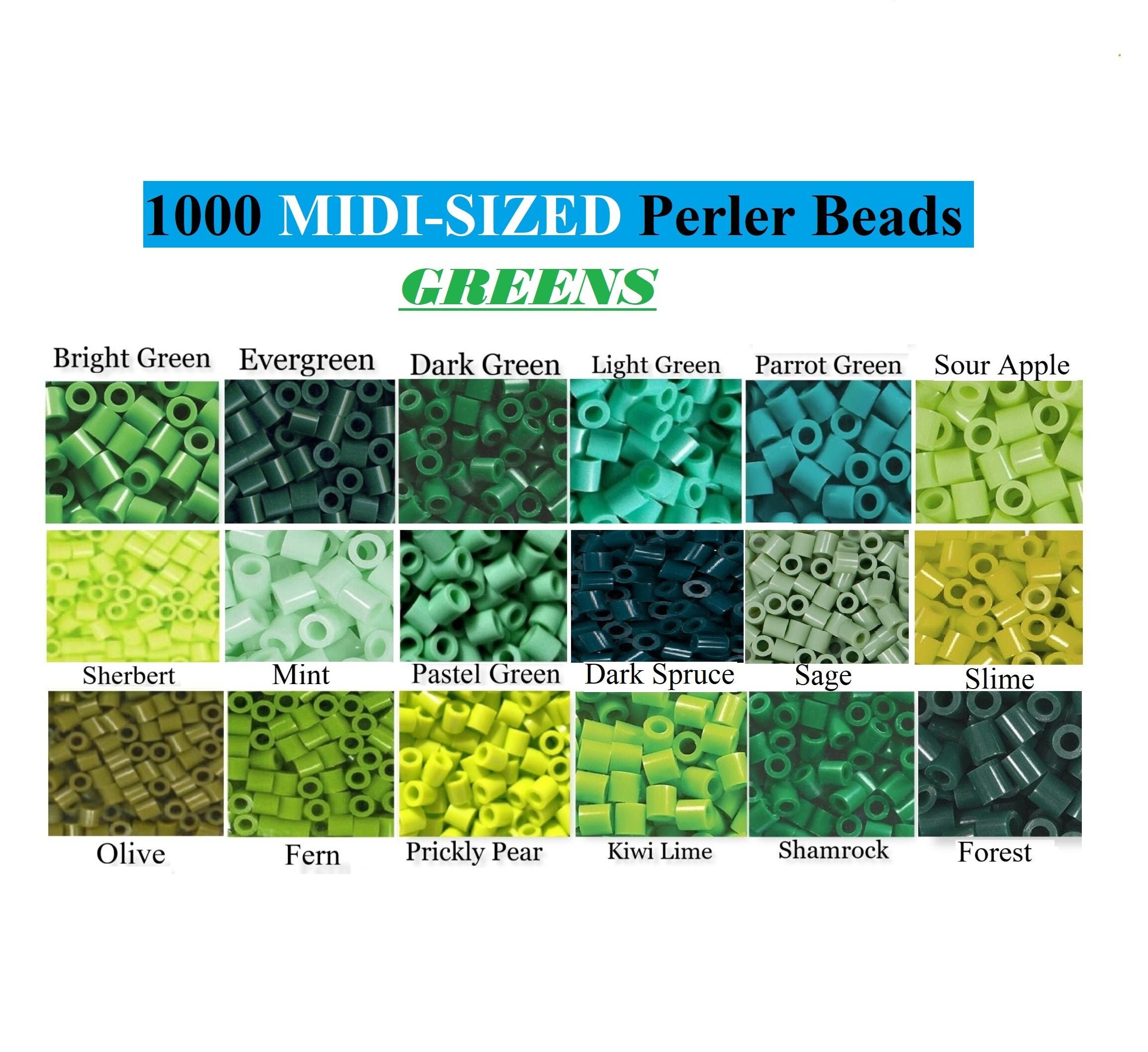 1000 Perler Beads Perler Melting Beads Bulk Perler Beads | Etsy