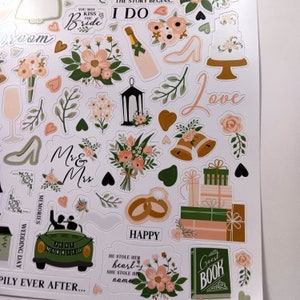 Marry Me Stickers, 12"x12" Sticker, Cardstock Stickers, Anniversary ...