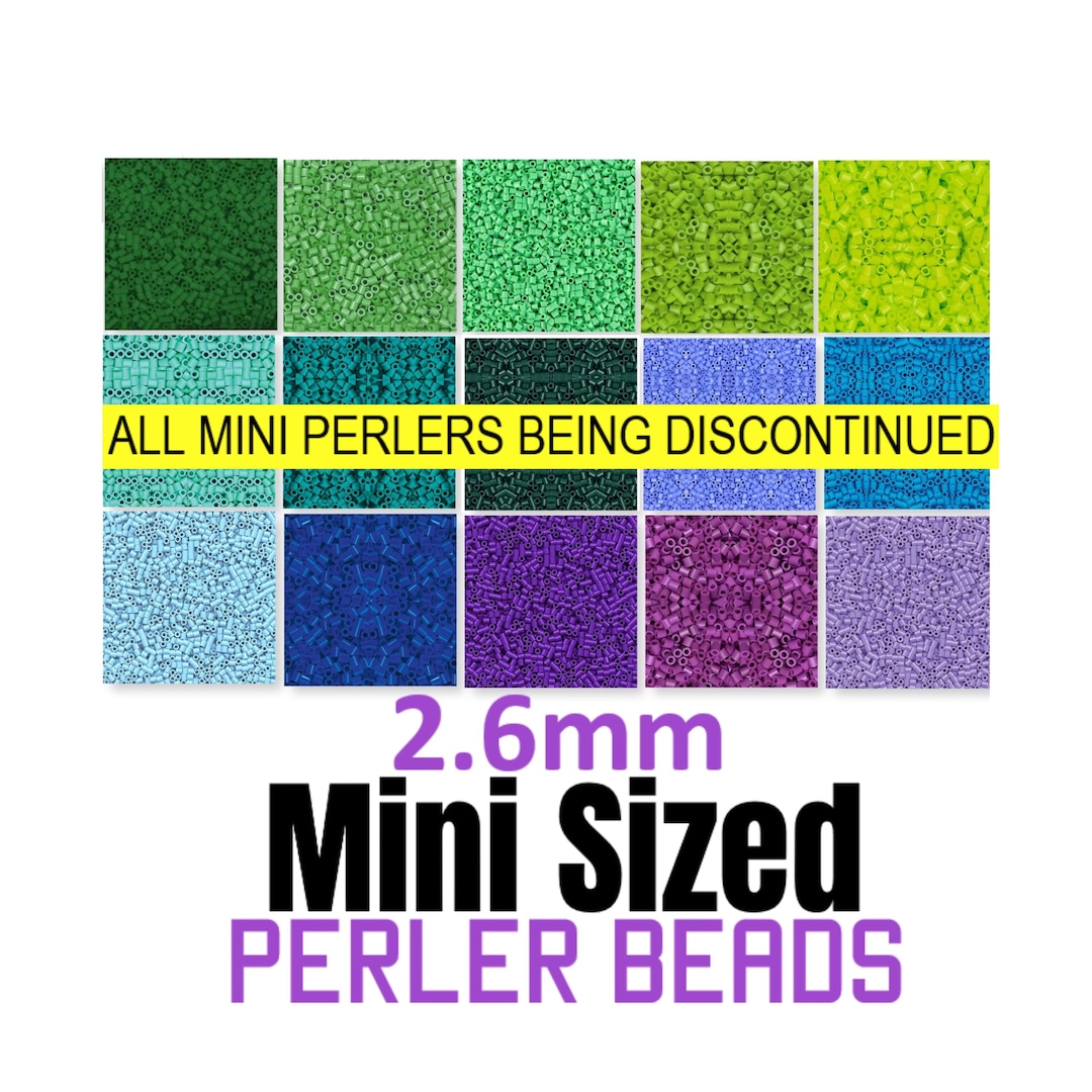 2000 MINI Perler Beads, Mini Fuse Beads, Bulk Perler Beads, Perler Bead ...