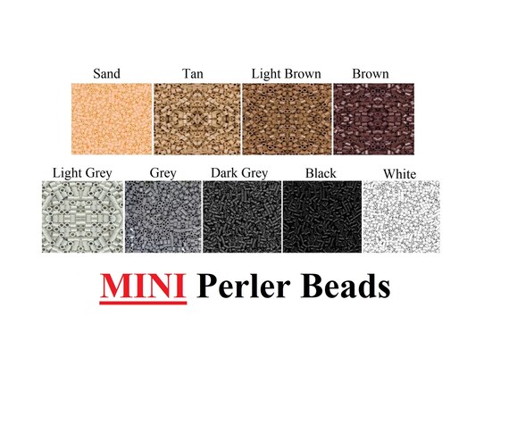 2000 MINI Perler Beads Mini Fuse Beads Bulk Perler Beads | Etsy
