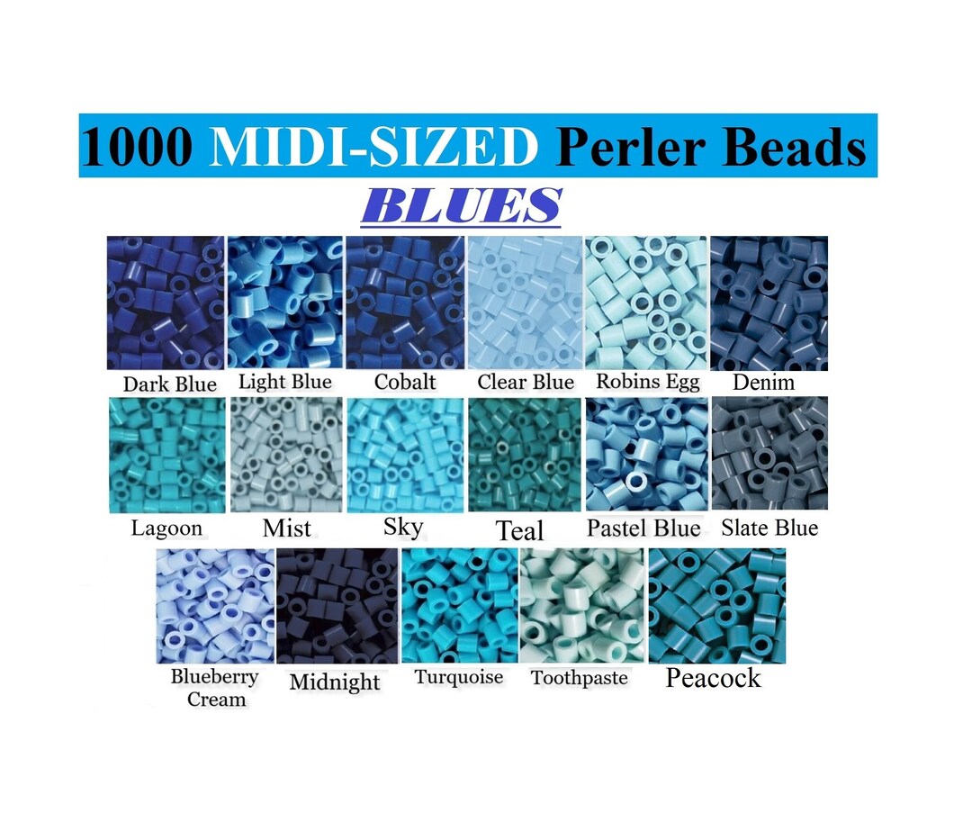 1000 Perler Beads, Perler Melting Beads, Bulk Perler Beads, Perler Bead ...