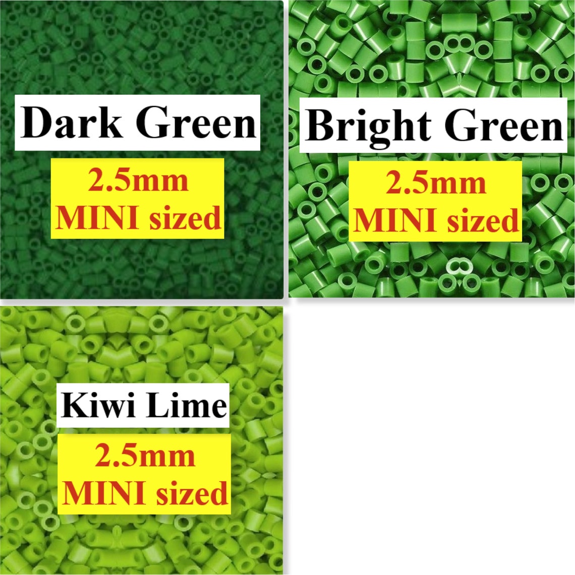 2000 MINI Perler Beads Mini Fuse Beads Bulk Perler Beads - Etsy