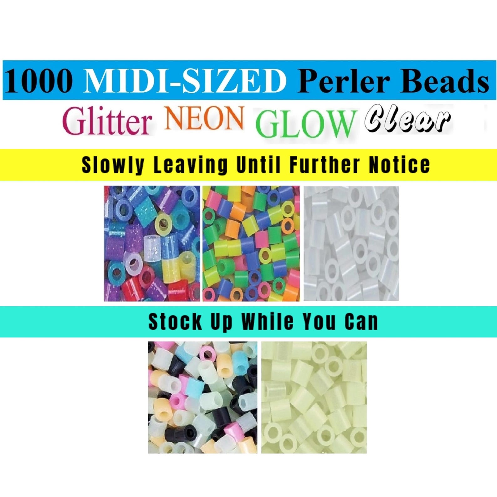 1000 Perler Beads, Perler Melting Beads, Bulk Perler Beads, Perler Bead ...
