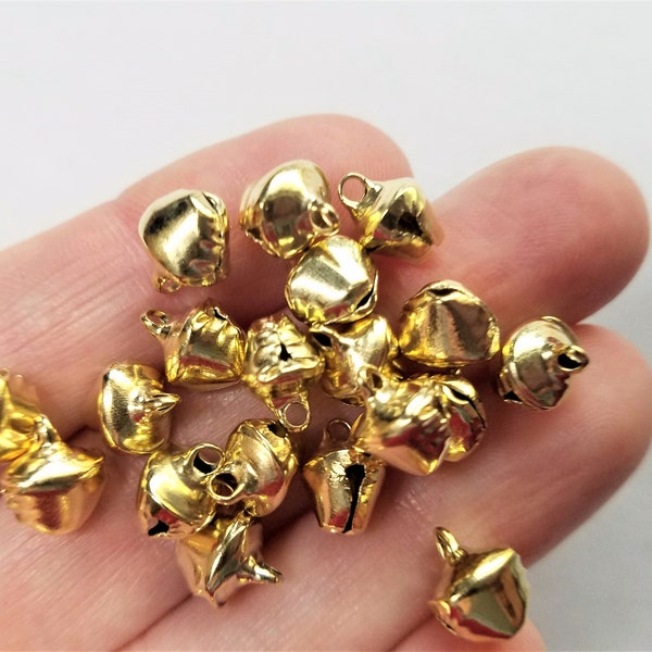 Gold Bell - Etsy
