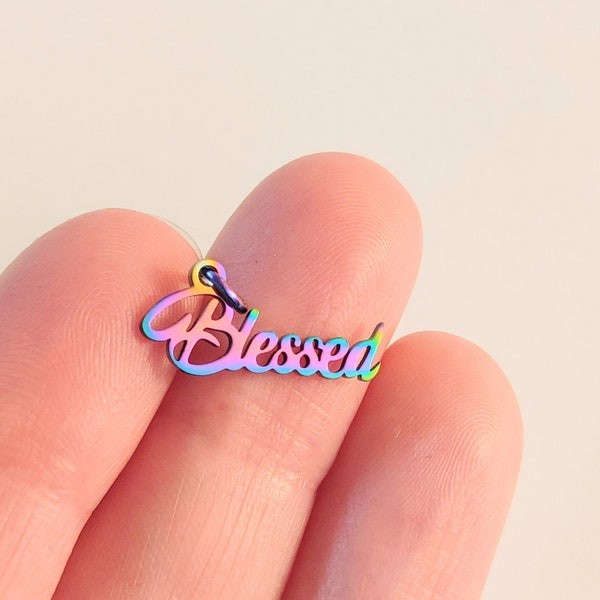 Blessed Charm - Etsy