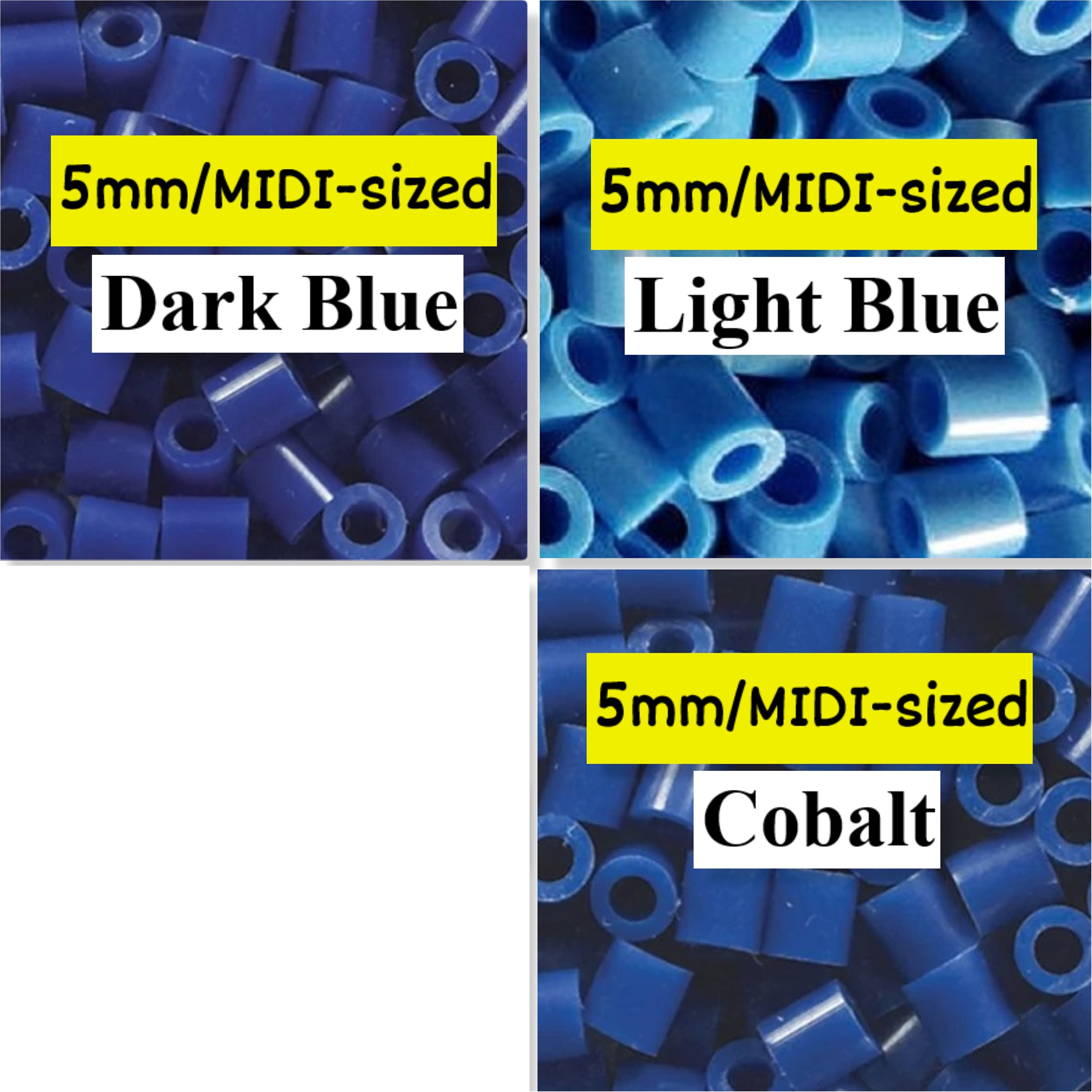 Yellow Perler Beads 1000 Perler Beads, Perler Melting Beads, Bulk ...