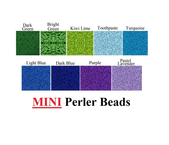 2000 MINI Perler Beads Mini Fuse Beads Bulk Perler Beads | Etsy
