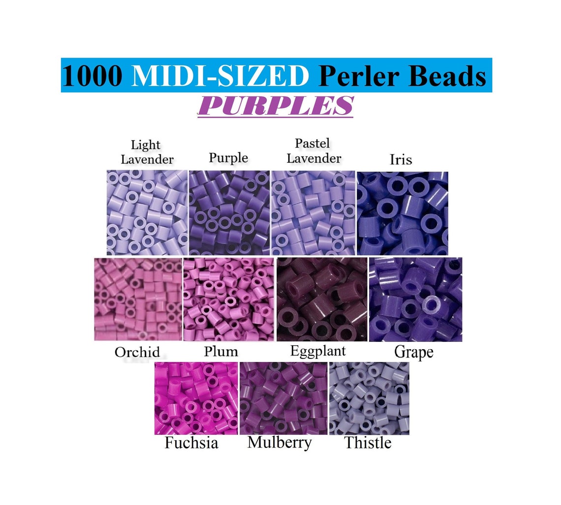 1000 Perler Beads Perler Melting Beads Bulk Perler Beads | Etsy