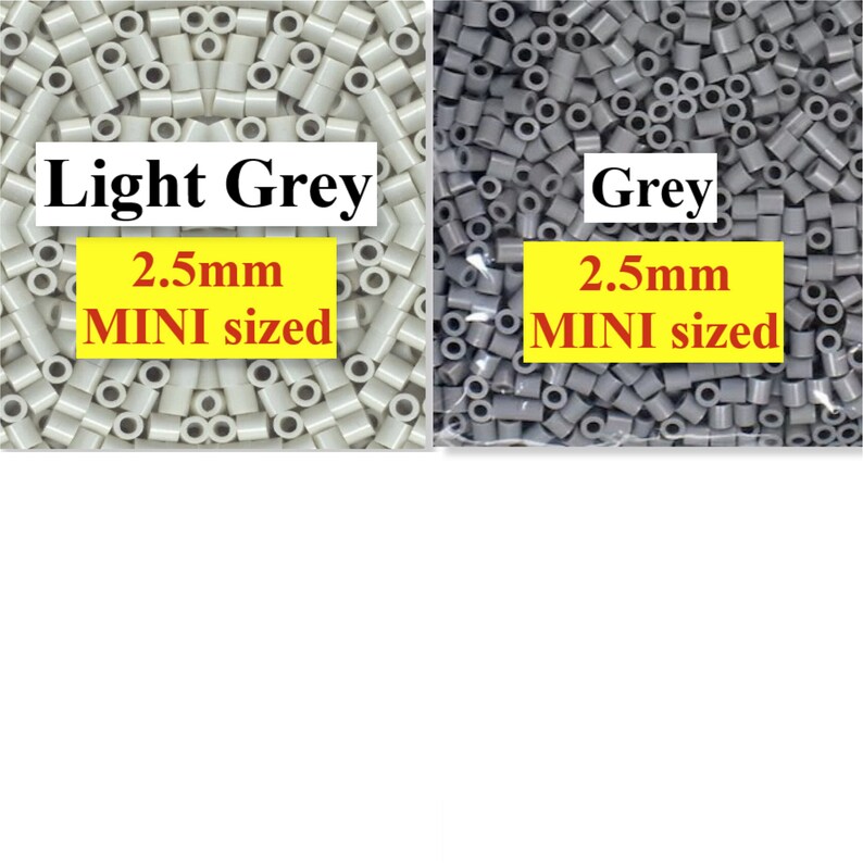 2000 MINI Perler Beads Mini Fuse Beads Bulk Perler Beads - Etsy