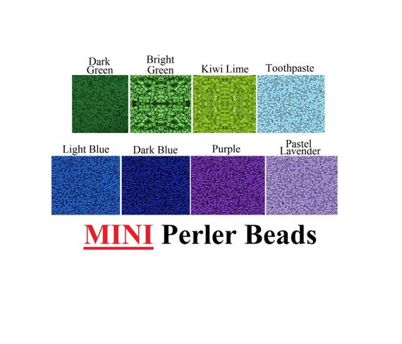 2000 MINI Perler Beads Mini Fuse Beads Bulk Perler Beads - Etsy