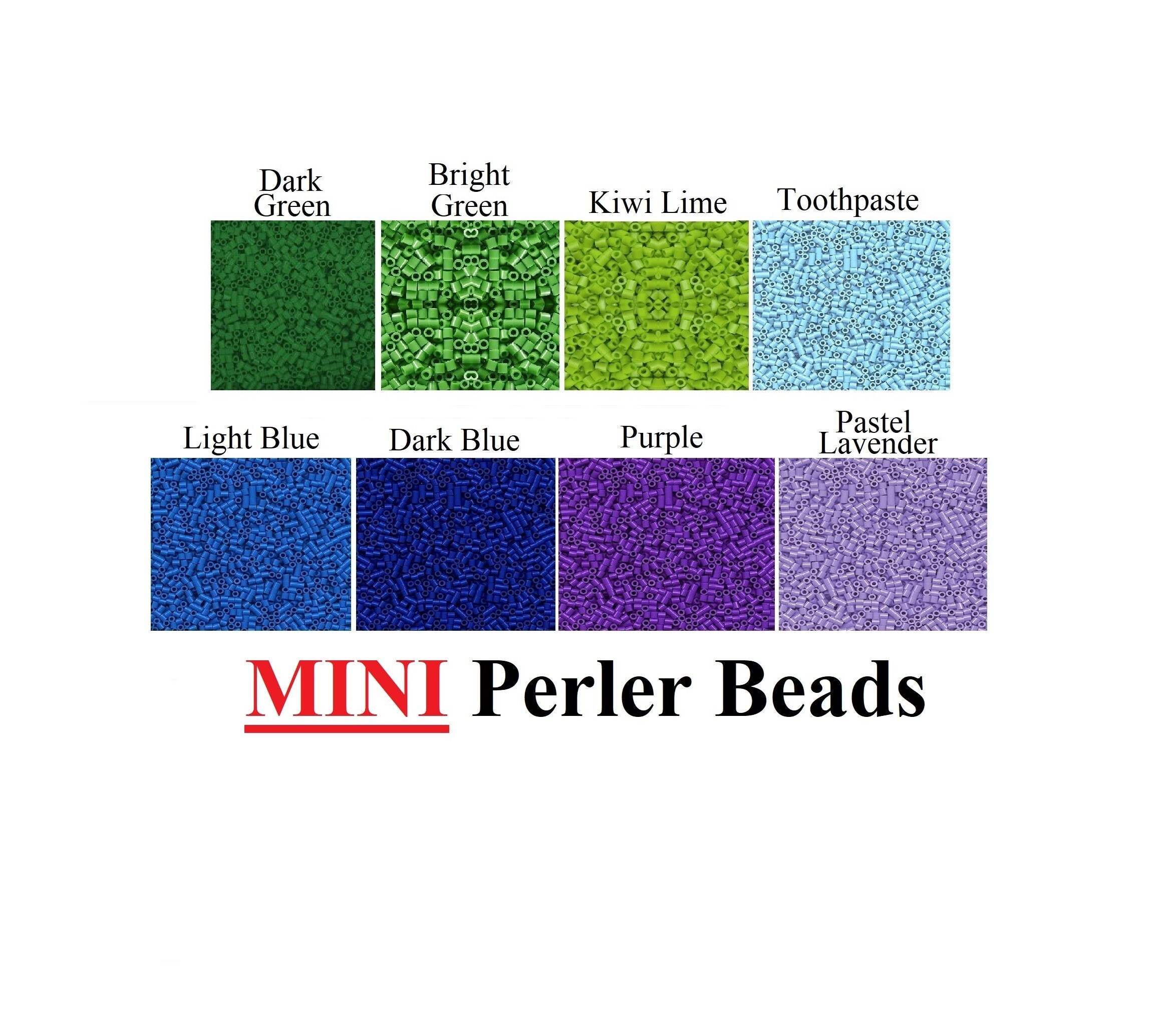 2000 MINI Perler Beads Mini Fuse Beads Bulk Perler Beads - Etsy