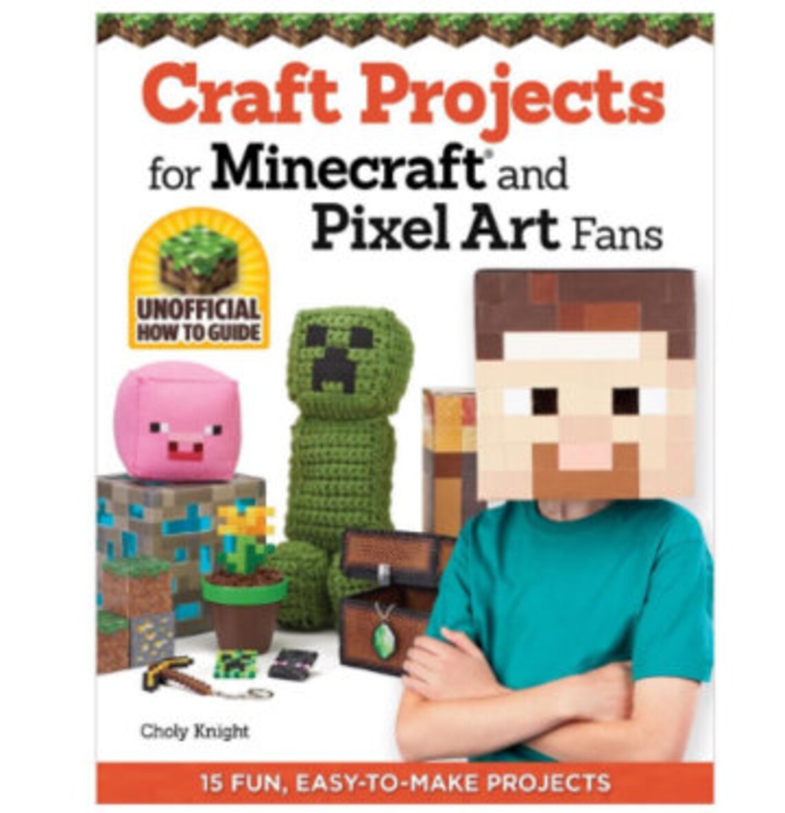 Minecraft Book Craft Projects Pixel Art Fans DIY Crafts | Etsy