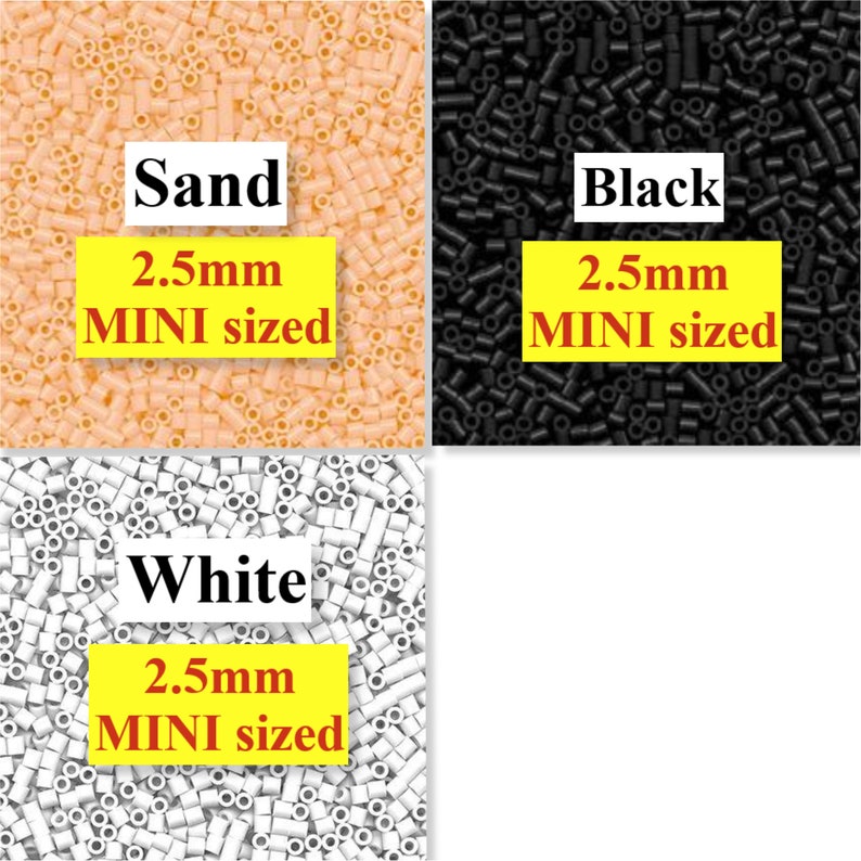 2000 MINI Perler Beads Mini Fuse Beads Bulk Perler Beads - Etsy
