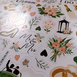 Marry Me Stickers, 12"x12" Sticker, Cardstock Stickers, Anniversary ...