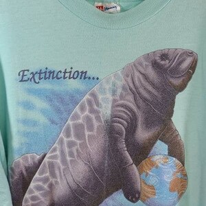 1993 Extinction is Forever XL Single Stitch Unique T-shirt. - Etsy