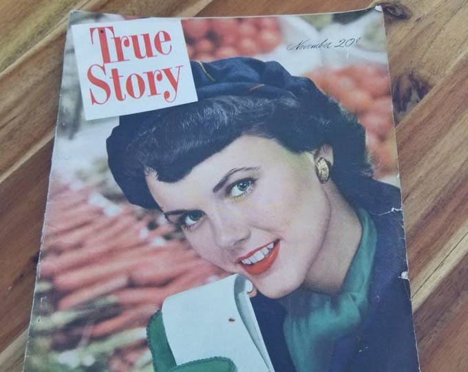 November 1949 'true Story' Magazine. 'way of a Transgressor'. - Etsy