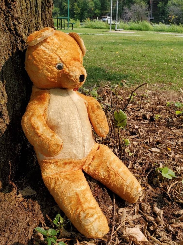 Teddy bear with no eyes store