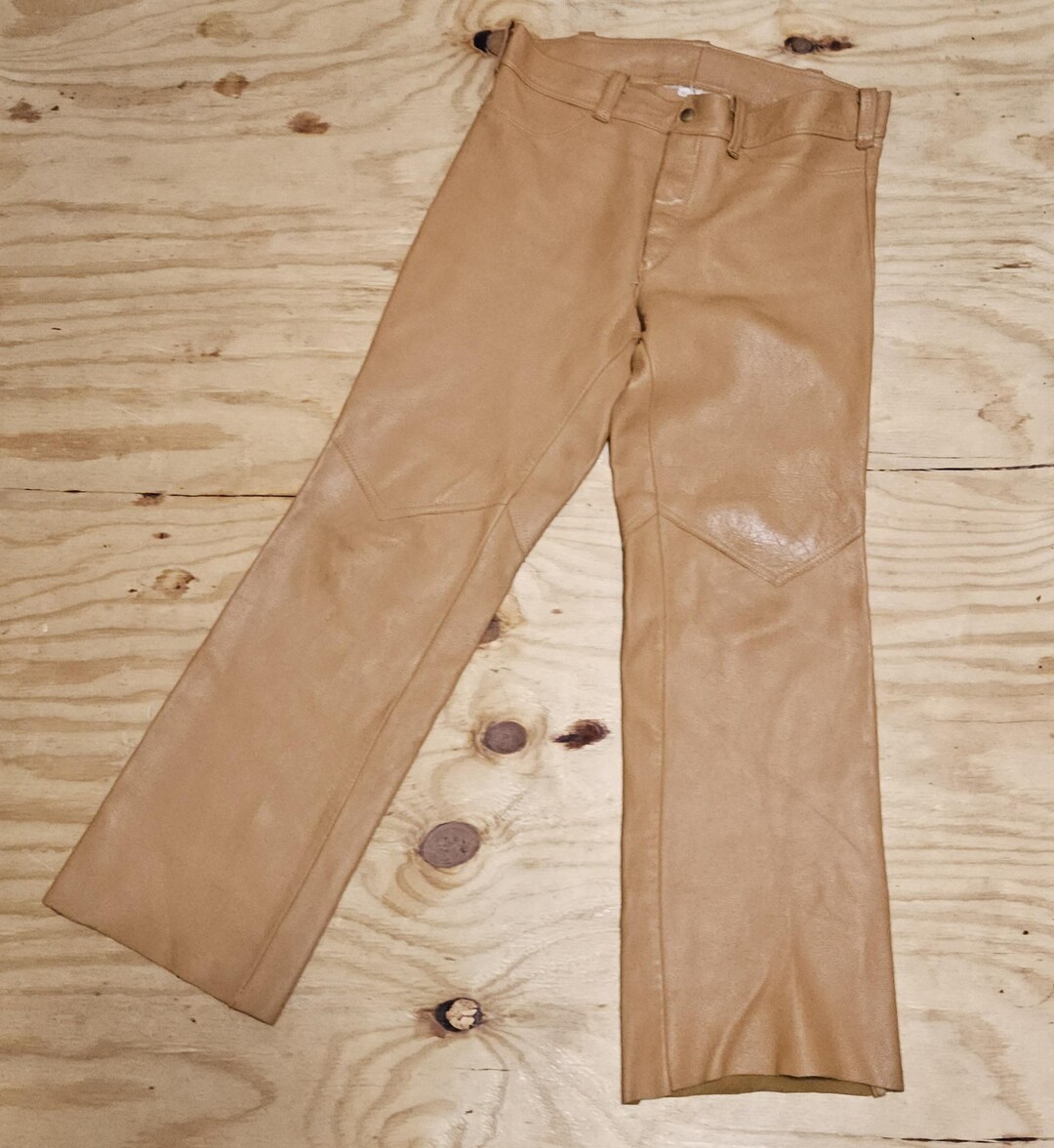 Leather (deer Hide) Vintage 1950s/60s Touched by Time Size 33 Pants - Etsy