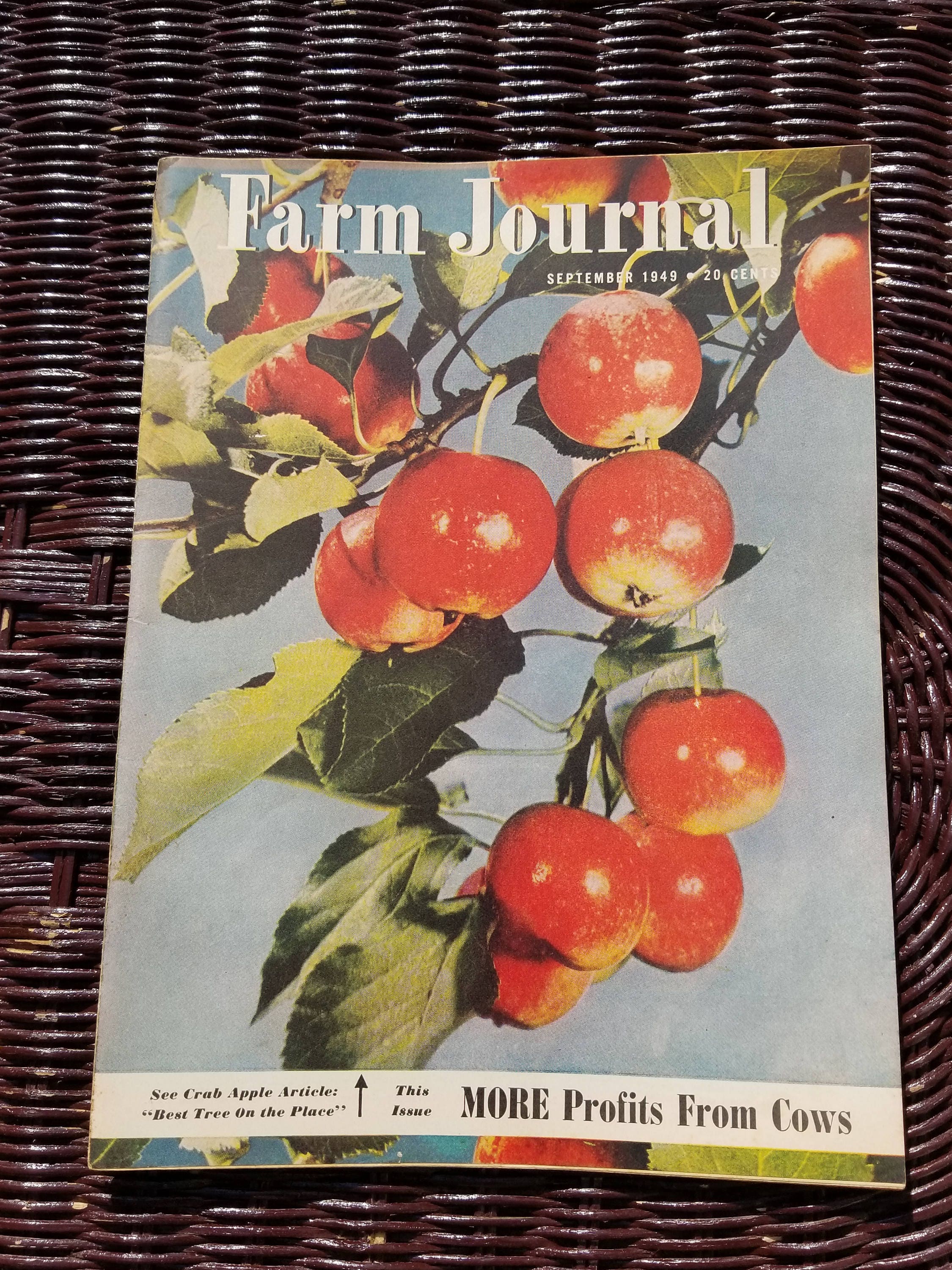 1949, September. Farm Journal. 'this Issue More Profits From Cows. Crab ...
