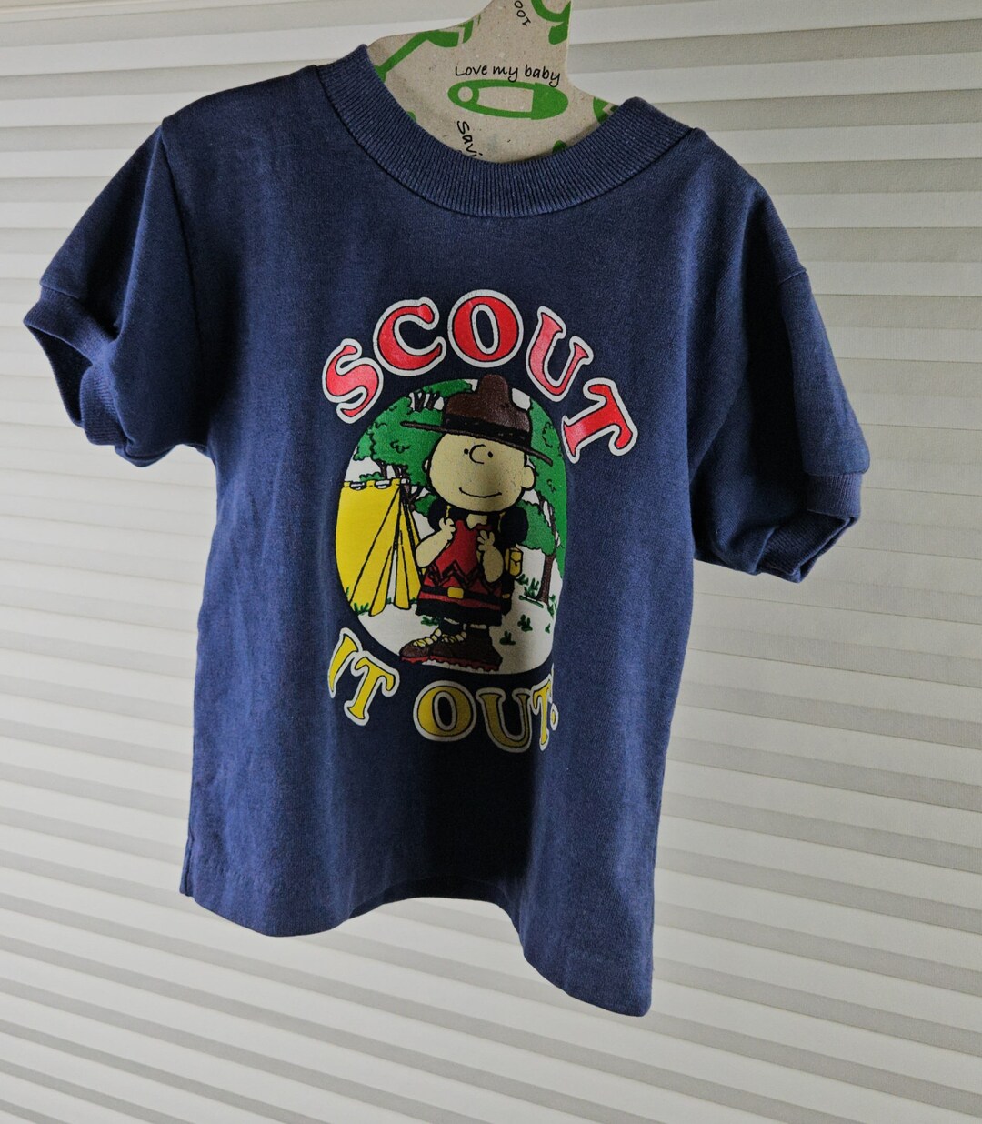 Peanuts Charlie Brown 24 Months 1990's 'scout It Out' T Shirt - Etsy