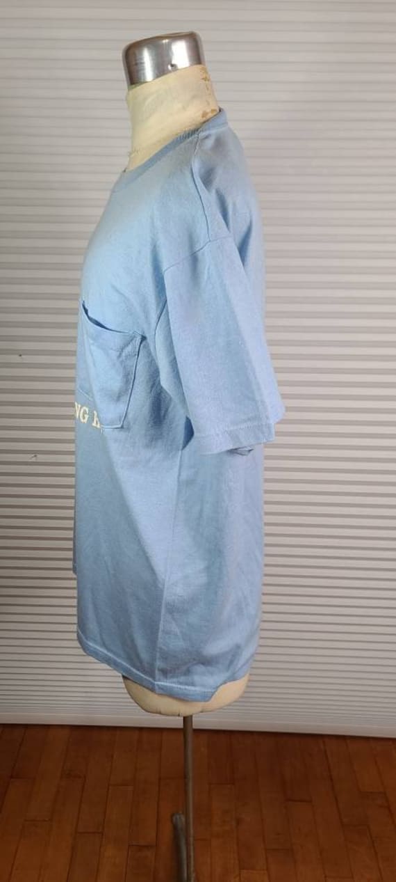 1987 Jerzees Large 'White Cloud's Coming Home' T Shir… - Gem