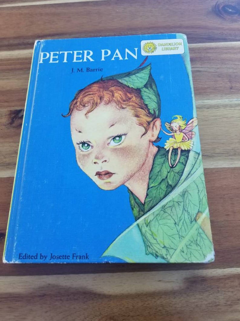 1957 Alice in Wonderland and Peter Pan From the Dandelion Library ...