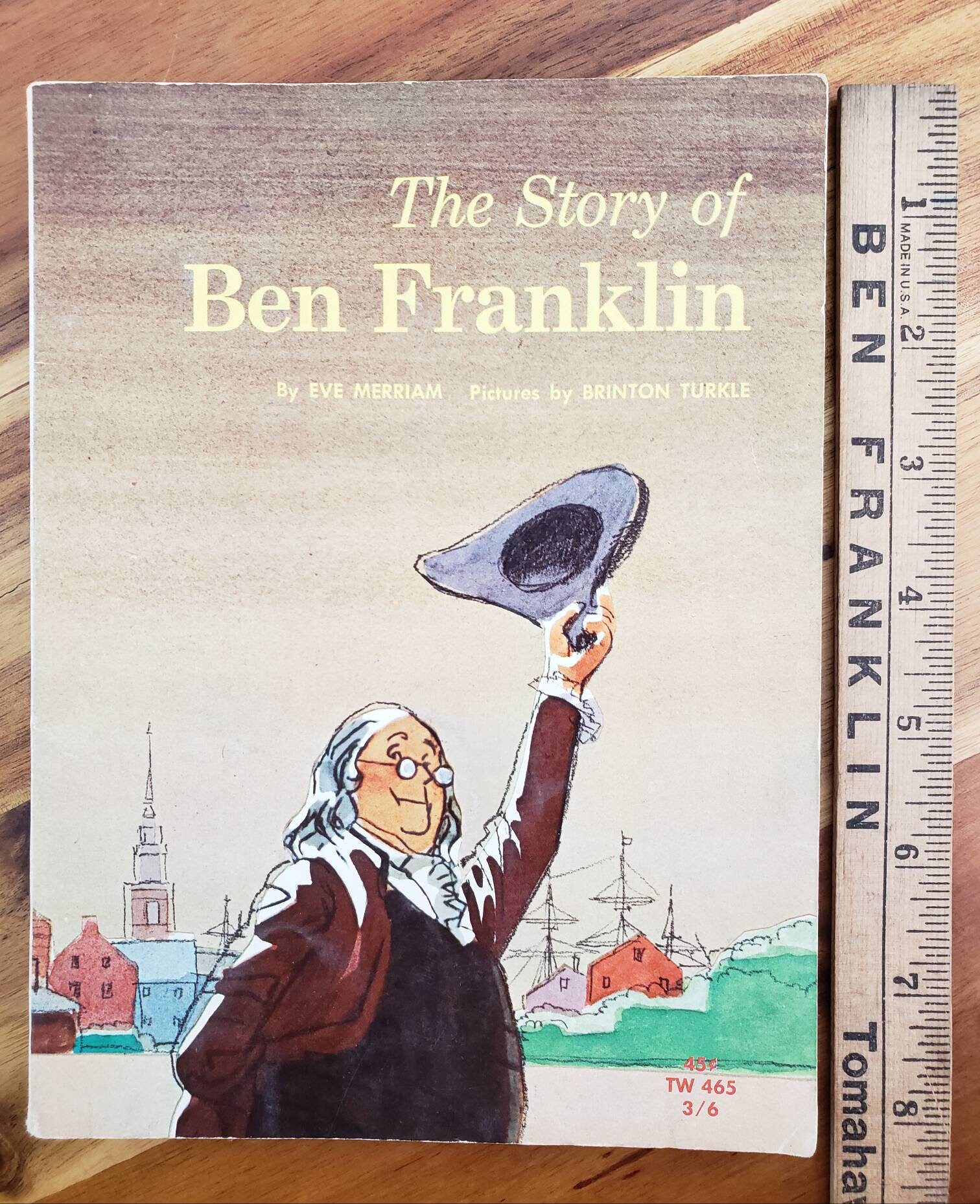 May 1965 The Story Of Ben Franklin. By Eve Merriam Pictures | Etsy