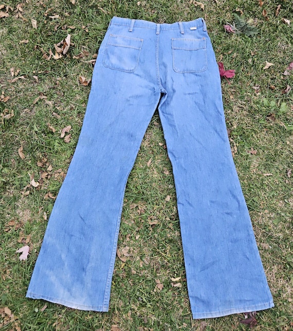 Wrangler 1970s Flare Bell Bottom Jeans Size Long 1/115 - Gem