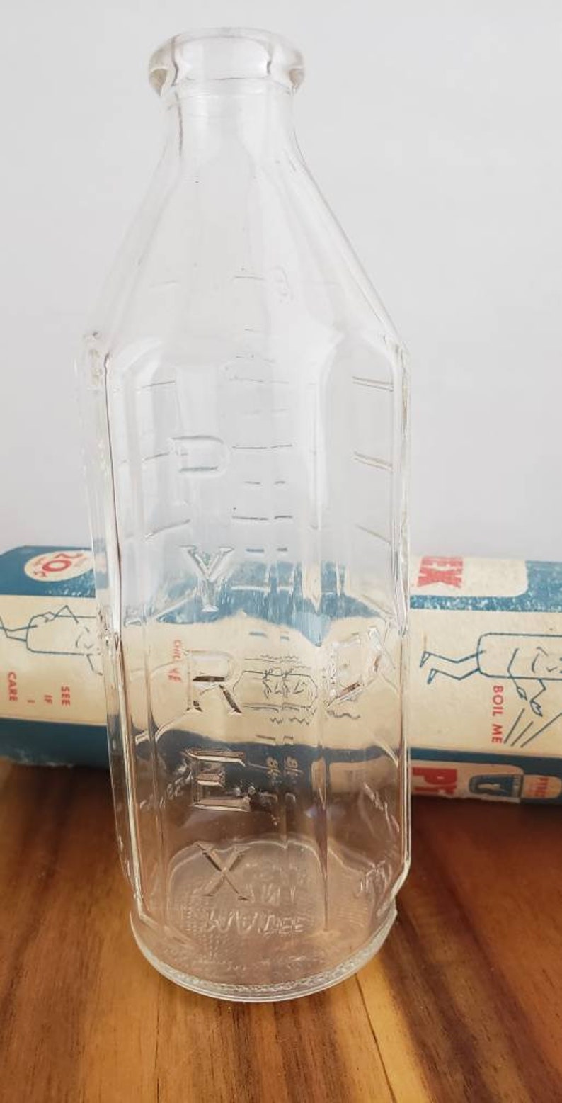 Antique Pyrex Nursing Bottle With Original Box. Produced | Etsy