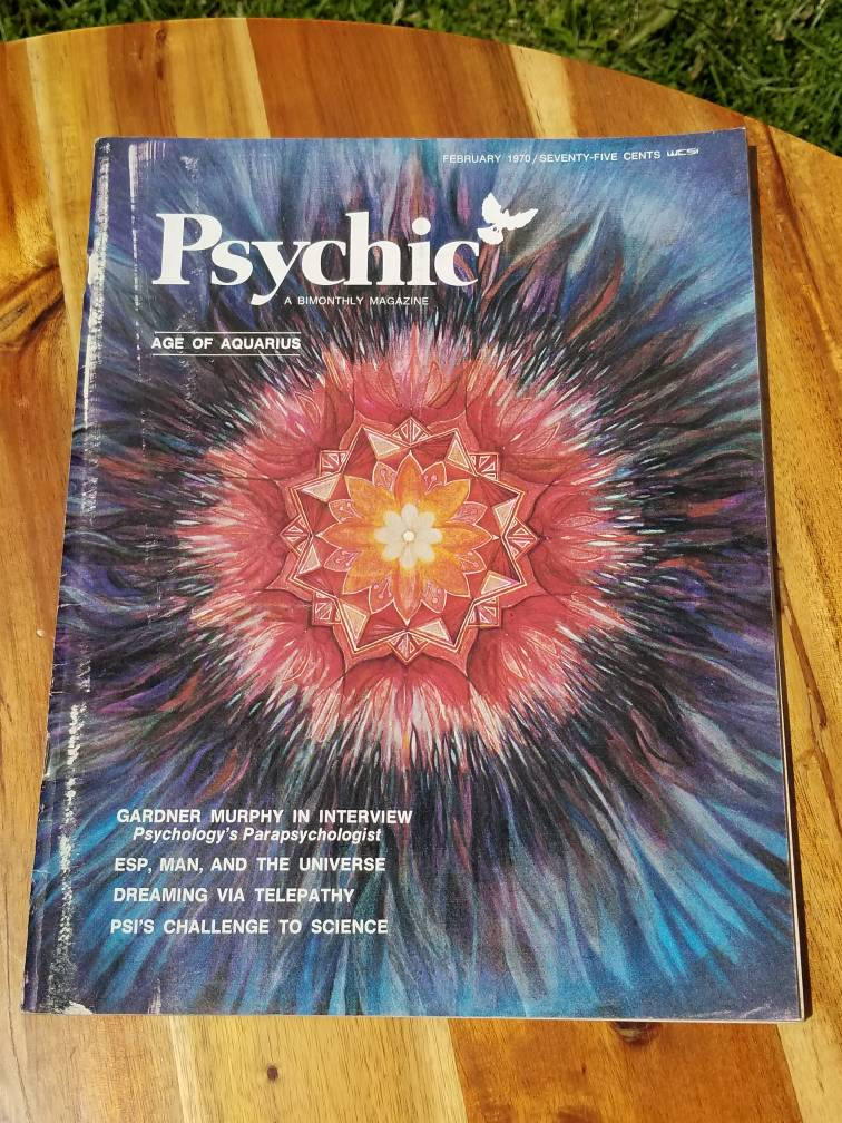 1970 February 'psychic' Magazine. Age of Aquarius. ESP, Man, and the ...