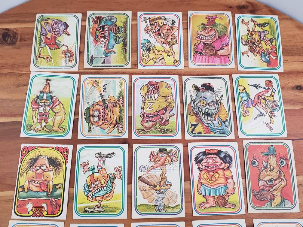 LARGE Collection of 27 Vintage 1973 Donruss Monster Baseball | Etsy