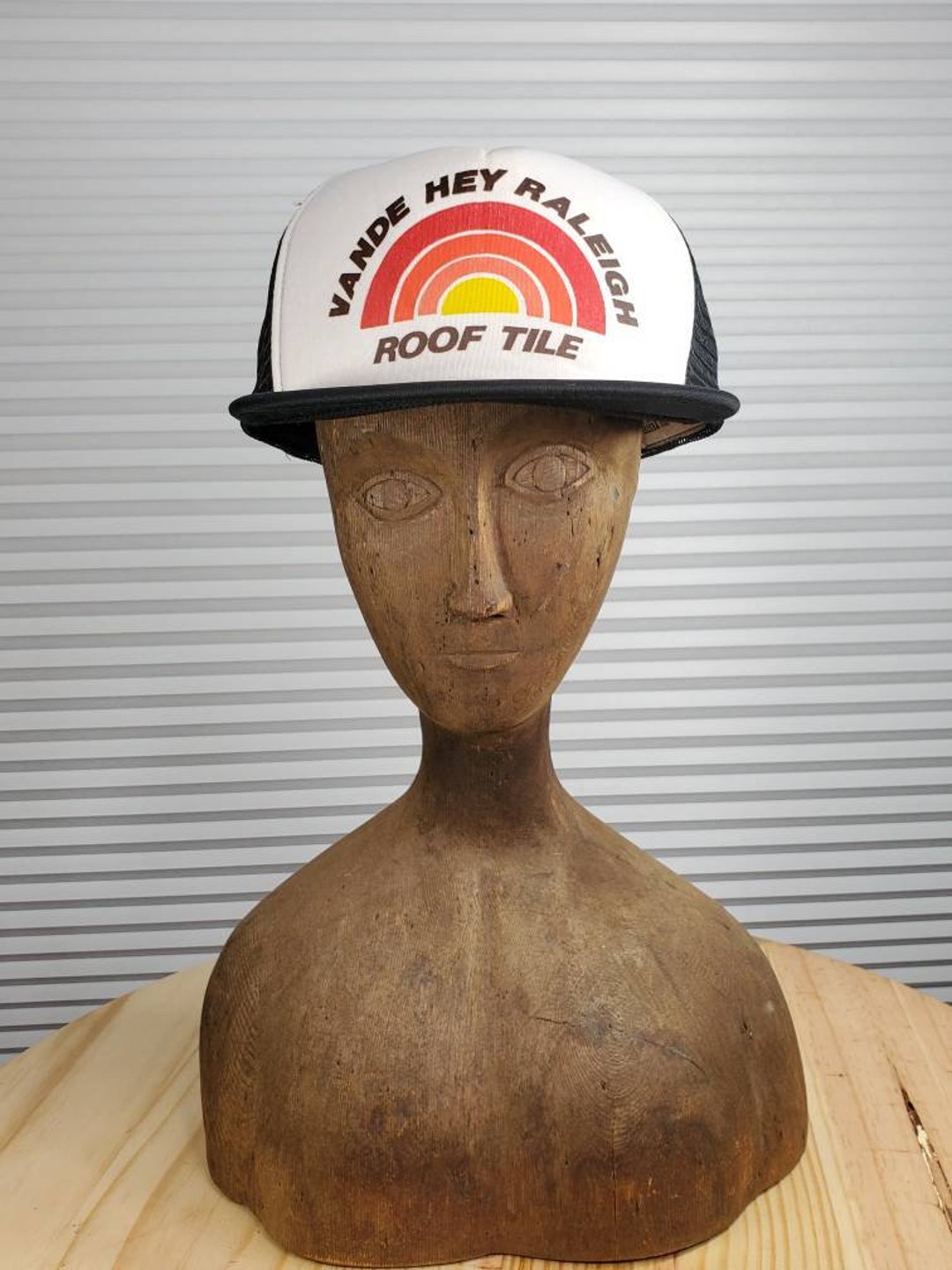 Vande Hey Raleigh Roof Tile Snapback Trucker Hat. Roofing Company in ...