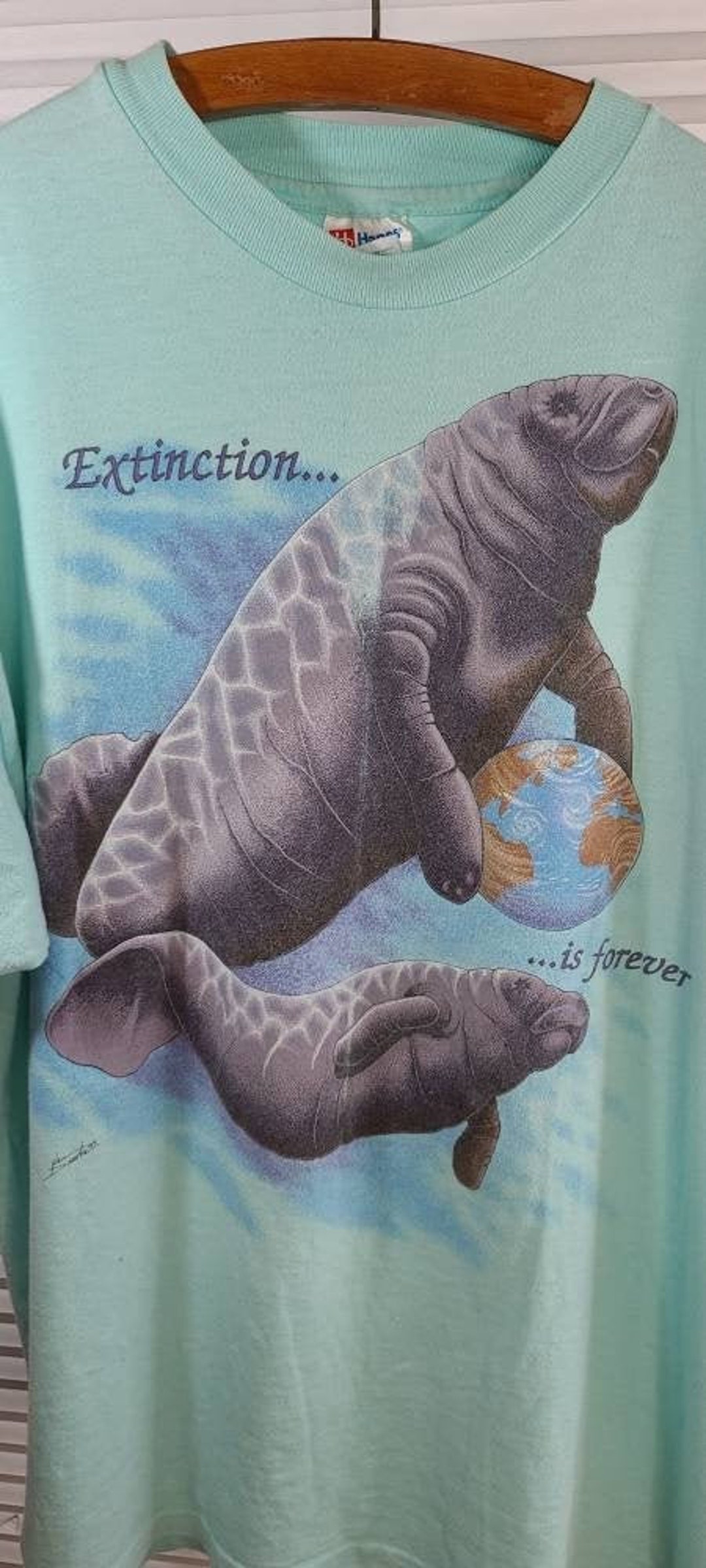 1993 Extinction is Forever XL Single Stitch Unique T-shirt. - Etsy