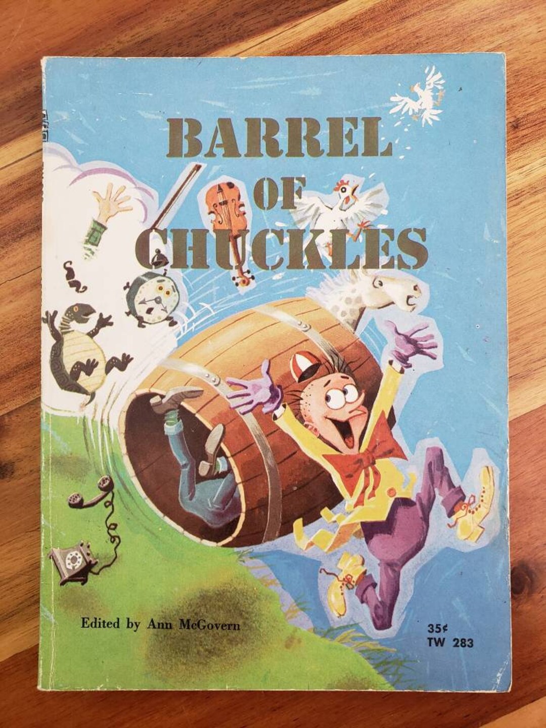 November 1966 Barrel of Chuckles. Edited by Ann Mcgovern. Scholastic ...