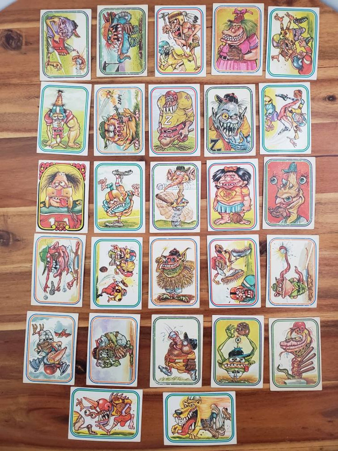 LARGE Collection of 27 Vintage 1973 Donruss Monster Baseball Cards in ...