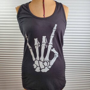 90's 'rock On' Women's XL Tank Top With - Etsy