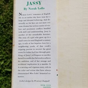 Circa 1945 Jassy by Norah Lofts. Romance of English Life. the Story of ...