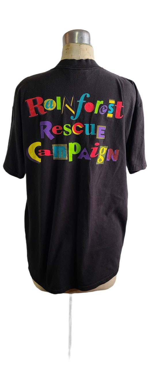 1991 Earth Foundation 'Save the Rainforest' Large T S… - Gem
