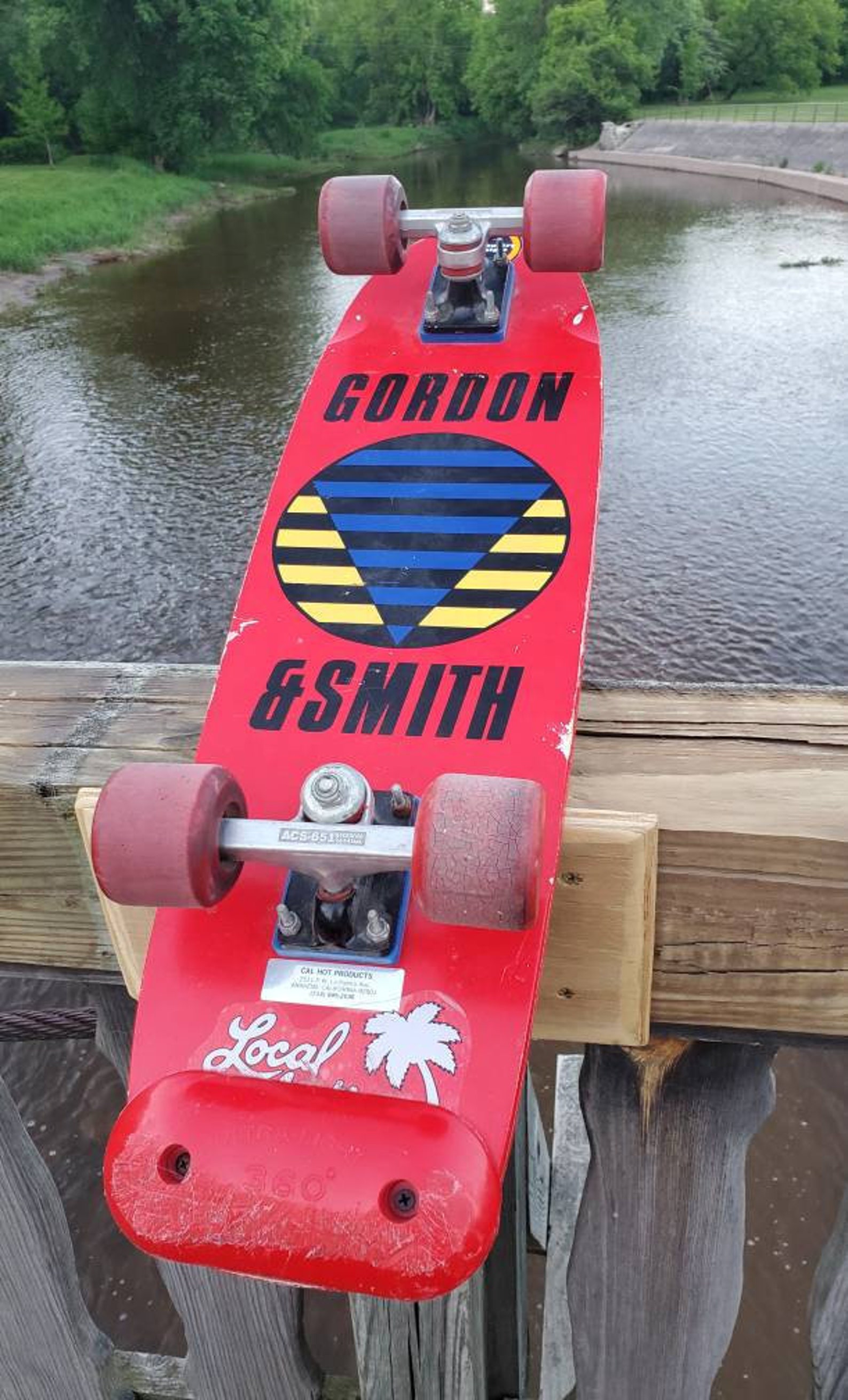 Unique Vintage 1970's Gordon & Smith Skateboard. Produced - Etsy