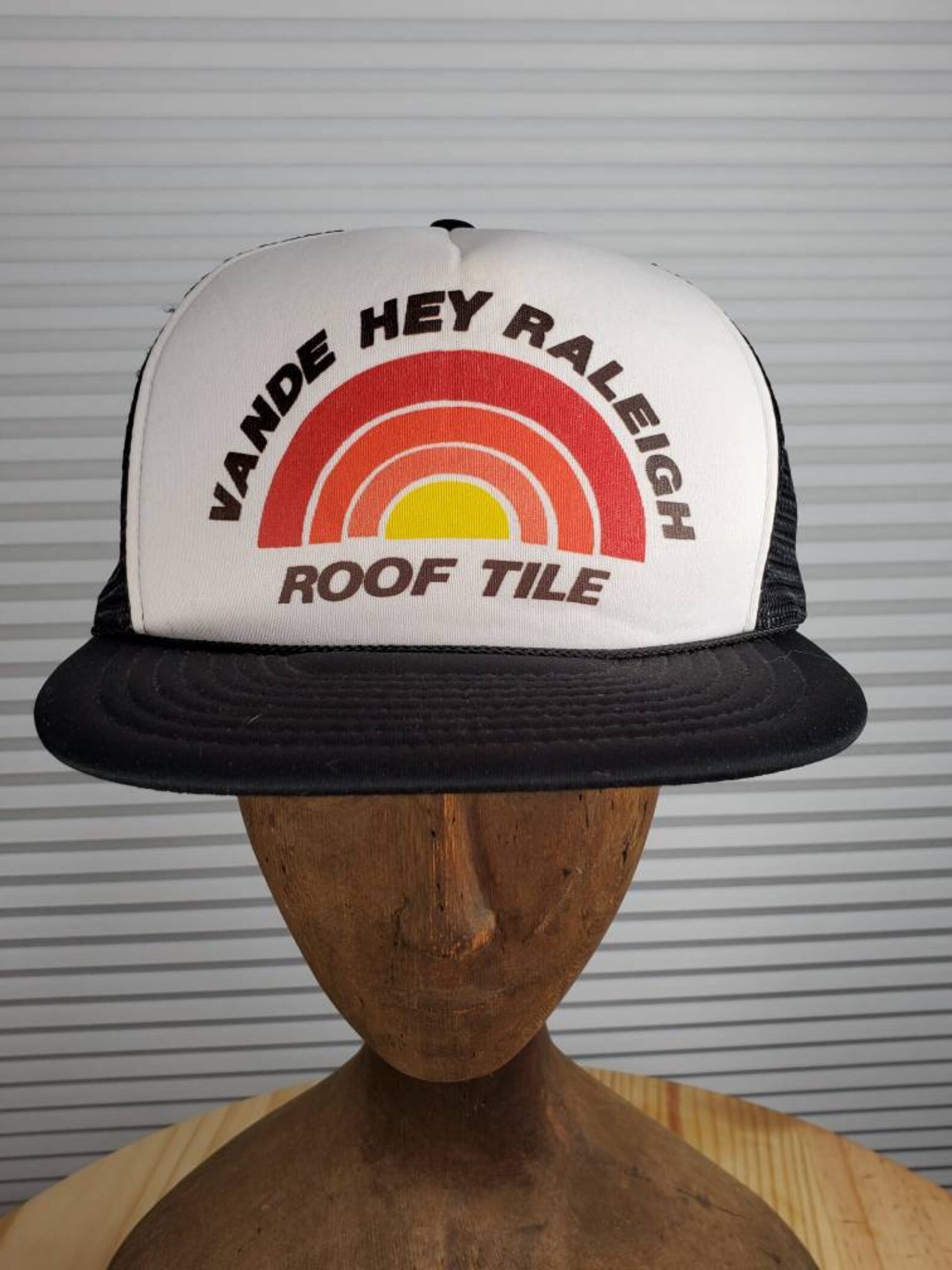 Vande Hey Raleigh Roof Tile Snapback Trucker Hat. Roofing Company in ...