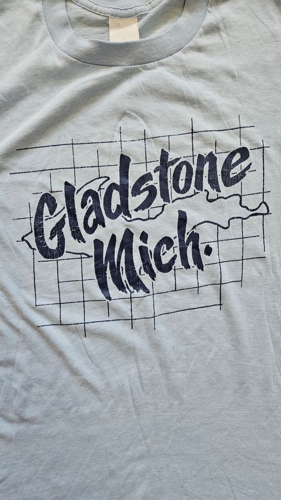 1970s Men's Small Gladstone Michigan Thin Touched by … - Gem
