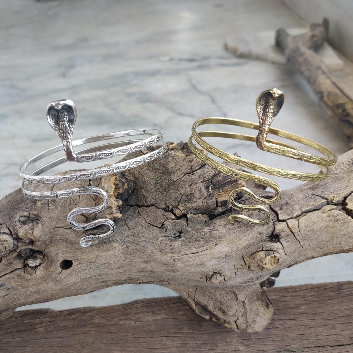 Arm Cuff, Snake Arm Cuff, Armlet, Snake Armlet, Brass Arm Cuff, Arm ...