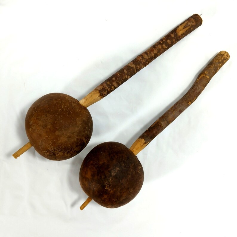 Handmade Maracas Vintage Musical Instrument Southwest Shamanic Art ...